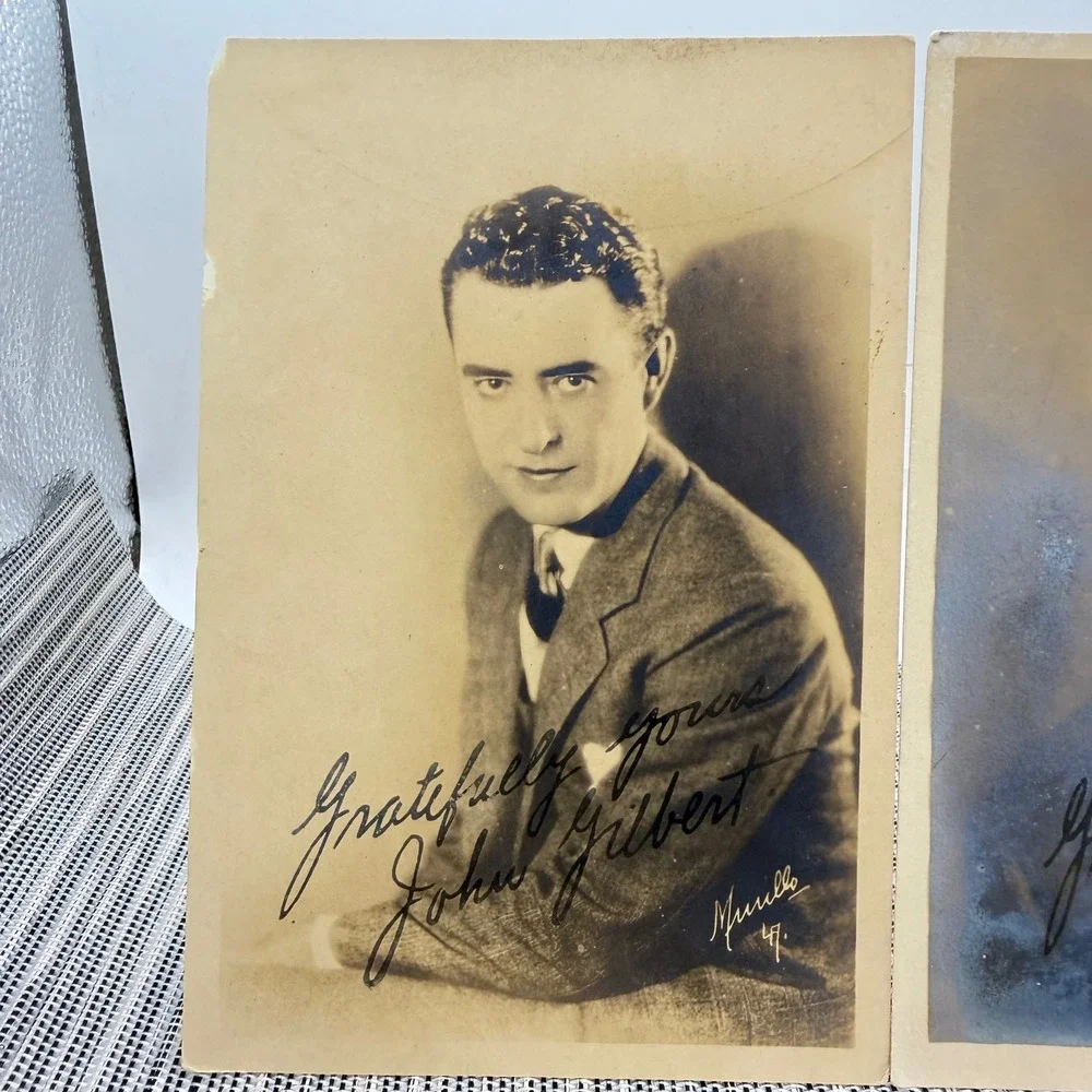 John Gilbert | Art | Vintage John Gilbert Silent Film Star Portrait ...